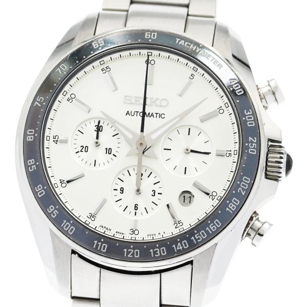 ■商品情報ブランド：　セイコー/SEIKOモデル名：　ブライツ クロノグラフ50周年記念限定対象：　メンズ素材：　SS × SS文字盤色：　シルバームーブメント：自動巻きRef.No：　SDGZ005/8R28-00S0シリアル：0**/5...
