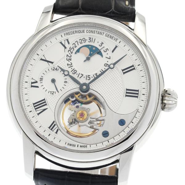 ■商品情報ブランド：　フレデリック・コンスタント/FREDERIQUE CONSTANTモデル名：　ハートビート マニュファクチュール対象：　メンズ素材：　SS × 革文字盤色：　シルバームーブメント：自動巻きRef.No：　FC-945M...