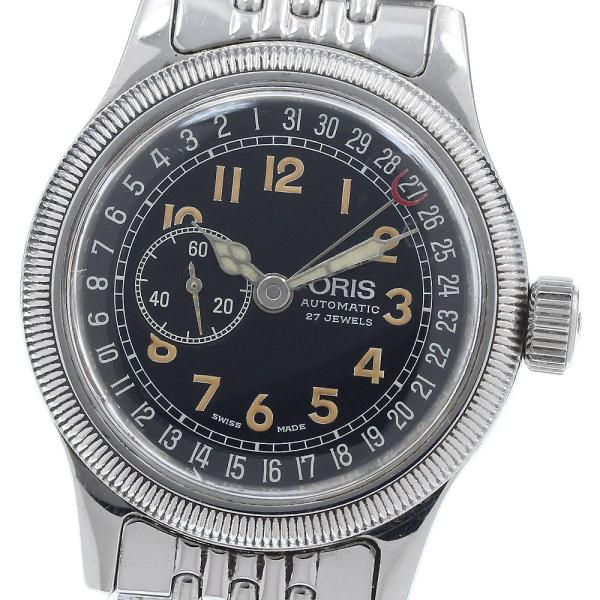 ■商品情報ブランド：　オリス/ORISモデル名：　ポインターデイト対象：　メンズ素材：　SS × SS文字盤色：　ブラックムーブメント：自動巻きRef.No：　Ref.7463C機能・特徴：デイト、スモールセコンド 付属品：なし(本体のみ)...