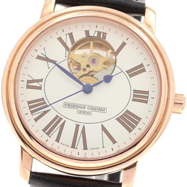 ■商品情報ブランド：　フレデリック・コンスタント/FREDERIQUE CONSTANTモデル名：　クラシック対象：　メンズ素材：　SS/GP × 革文字盤色：　ベージュムーブメント：自動巻きRef.No：　FC-303/310X3P4/5...