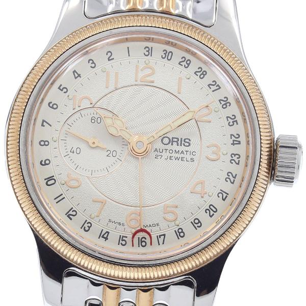 ■商品情報ブランド：　オリス/ORIS対象：　ボーイズ素材：　SS/GP × SS/GP文字盤色：　シャンパンゴールドムーブメント：自動巻きRef.No：　7462機能・特徴：デイト、スモールセコンド 付属品：外箱、内箱、保証書（冊子）ケー...