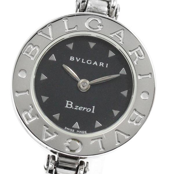 ■商品情報ブランド：　ブルガリ/BVLGARIモデル名：　B-zero1対象：　レディース素材：　SS × SS文字盤色：　ブラックムーブメント：クォーツRef.No：　BZ22Sシリアル：D104***付属品：なし(本体のみ)ケースサイズ...