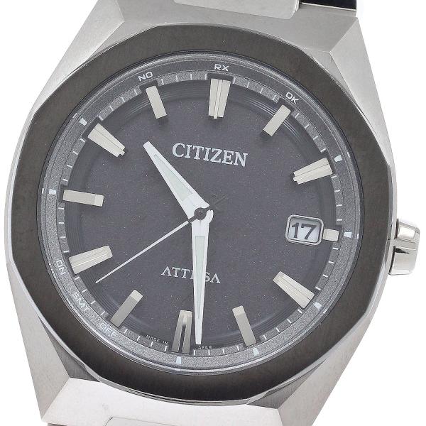 ■商品情報ブランド：　シチズン/CITIZENモデル名：　アテッサ ACT Line対象：　メンズ素材：　チタン × チタン文字盤色：　グレームーブメント：ソーラー電波Ref.No：　CB3044-55E/H128-00CWT01シリアル：...