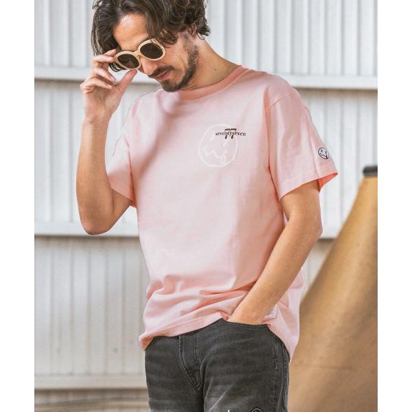 【発売日：2024年05月20日】しっかりした7.4オンスの生地を使用。合わせやすいベーシックなシルエット。胸には77ベーシックロゴと77スマイリーマークを重ねてシルクプリント。袖口には77スマイルワッペンをセッティング。裾には77ラベル。...