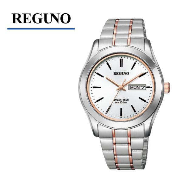 REGUNO（レグノ）は、お求めやすい価格のシンプルなスタンダードウオッチです。 メンズ、レディス、ペア、ポケットウオッチなどの充実したラインナップには、定期的な電池交換不要の環境にやさしい光発電「ソーラーテック」搭載モデルや、常に正確な時...