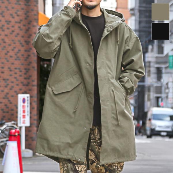 『M-51モッズコート』このモッズコートは、クラシックなミリタリーデザインをベースにしながら、都会的なスタイルにも馴染む洗練されたシルエットが魅力です。フード付きで防寒性が高く、フロントはスナップボタンとファスナー仕様になっており、風の侵入...