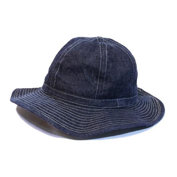 この使い勝手の良さと汎用性、使えばわかる！いや被ってほしいド定番！そしてガンガン被って色落ちも同時に。■バズリクソンズ BUZZRICKSON'S デニムハット ハット 帽子・BR01476A HAT WORKING DENIM　＜詳細＞品...