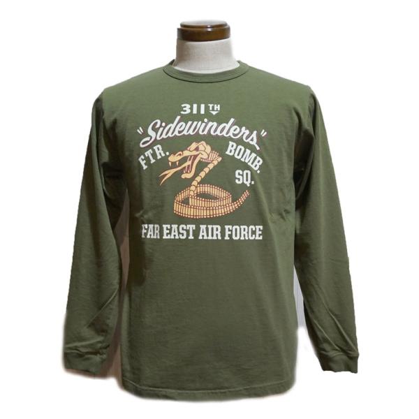 アメリカンなデザインのミリタリーさが良し！ ■バズリクソンズ BUZZRICKSON'S 長袖TEE ・BR69059 BUZZRICKSON'S MILITARY LS T-SHIRT "311th FTR-BOMB SQ."＜詳細＞品番...