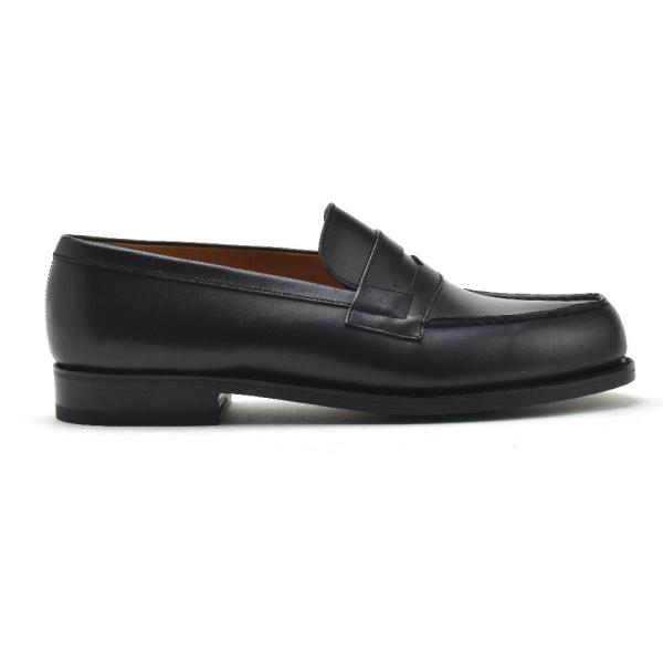 ジェイエムウエストン ローファー メンズ シグニチャーローファー 革靴 180LOAFER Dワイズ ブラック 黒  J.M. WESTON 【送料無料】