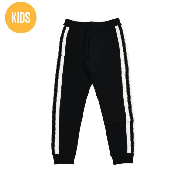 モンクレール スウェットパンツ キッズ ジュニア 子供用 トラックパンツ イージーパンツ ブラック 黒 MONCLER SWEAT BOTTOMS【送料無料】