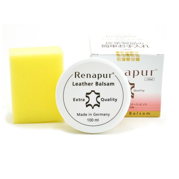 Renapur/ラナパーRenapurは1988年ドイツ南部の田舎街で生まれました。 ドイツ南部には、牛革で仕立てたレーダーホーゼンという伝統衣装を、祝い事や、お祭り、客人をもてなす際に着用する文化があり、伝統衣装や大切な革製品を保護するた...