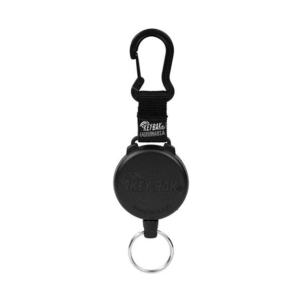 DIY・工具・道具類 収納用品 藤原産業 KEY BAK カラビナキーリール120CM NO 488B ケブラー KEYBAK カラビナキーリール120CM NO488B ケブラー