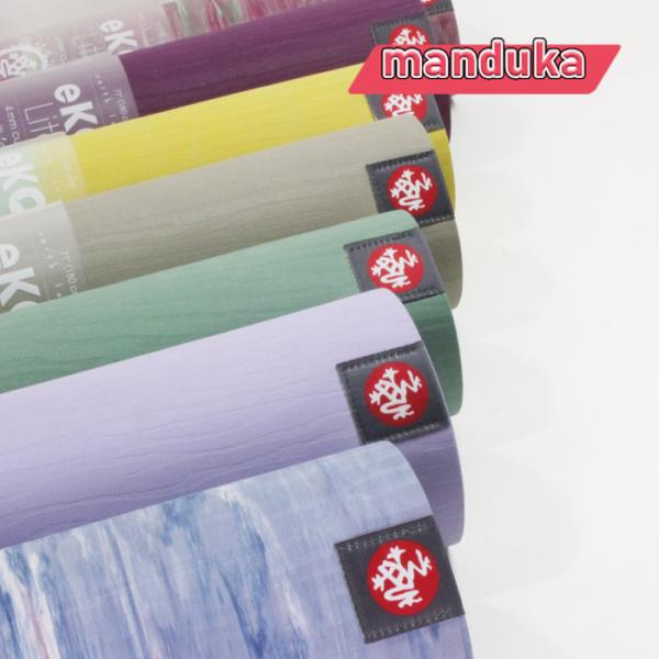 【検索ワード】[再々入荷＆新色追加!!]マンドゥカ ヨガマット manduka eKO Lite Mat 4mm 180cm×61cm Acai Midnight Bamboo Stripe Leaf Green Marbled Laven...