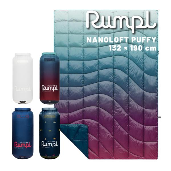【検索ワード】ランプル キルティングブランケット ダウン rumpl NANOLOFT PUFFY BLANKET  NPFR ラグ 毛布 レジャーシート 防寒 丸洗いOK カラフル ビビットカラー ビタミンカラー アウトドア キャンプ 車...