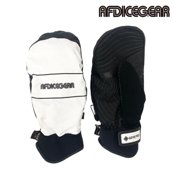 【検索ワード】[日本正規品]スノーボード 手袋 エーエフディ グローブ 2024 AFDICEGEAR LT-MITT GLOVE White 23-24 スノーボード ミット ミトン 爆買