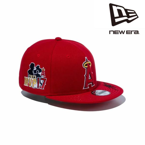 ニューエラ NEW ERA Youth 9FIFTY Shohei Ohtani American League MVP &amp; Home Runs Leaders ロサンゼルス・エンゼルス スカーレット 52-55.8cm 14339...