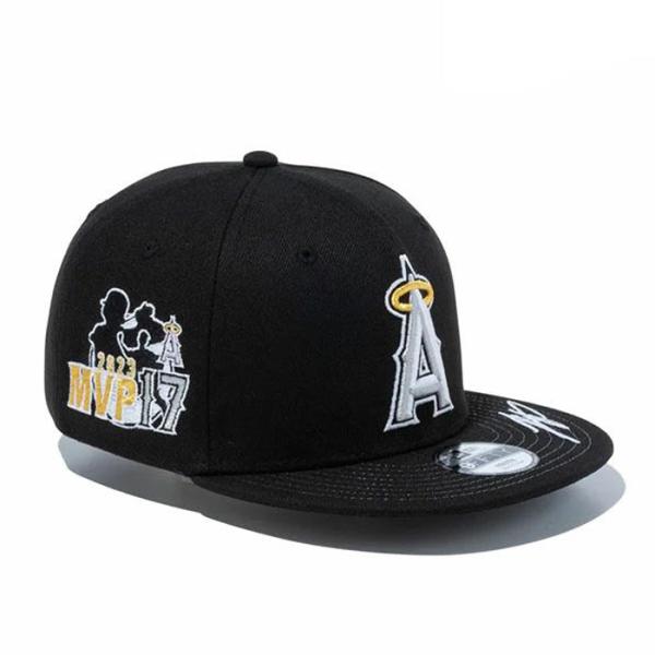 ニューエラ NEW ERA Youth 9FIFTY Shohei Ohtani American League MVP &amp; Home Runs Leaders ロサンゼルス・エンゼルス ブラック 52-55.8cm 1433976...