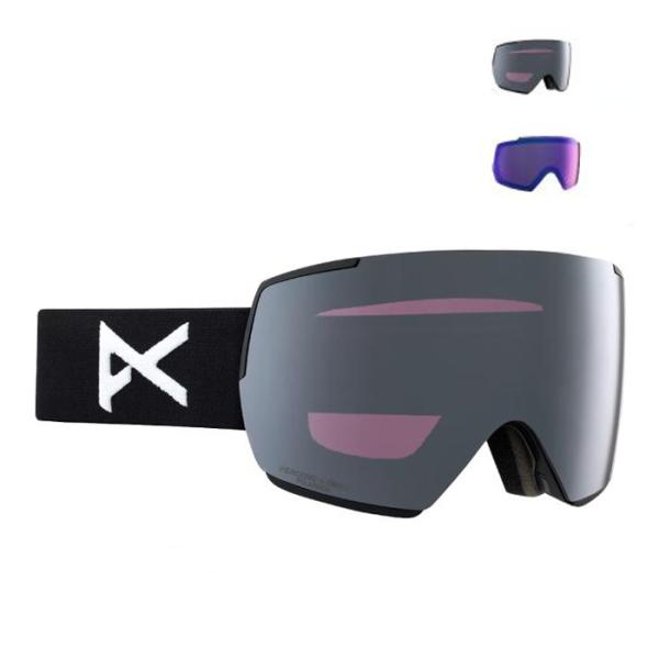 スノーボード スキー ゴーグル アノン ANON M5 Perceive With Polarized Lens Low Bridge Black メンズ レディース 24-25 日本正規品 爆買