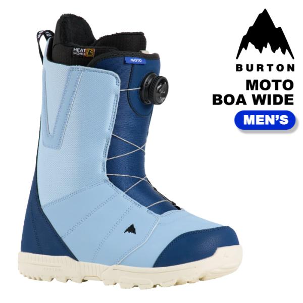 スノーボード ブーツ バートン BURTON MOTO BOA WIDE Nightfall/Dusty Blue モト ボア ワイド ナイトフォール メンズ 24-25 日本正規品 爆買