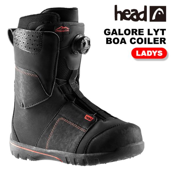 スノーボード ブーツ ヘッド HEAD GALORE LYT BOA COILER Black ガローレ ライト ボア コイラー レディース 24-25 日本正規品 爆買