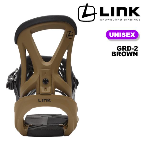 スノーボード バインディング ビンディング リンク LINK GRD-2 Brown メンズ レディース 24-25 日本正規品 爆買