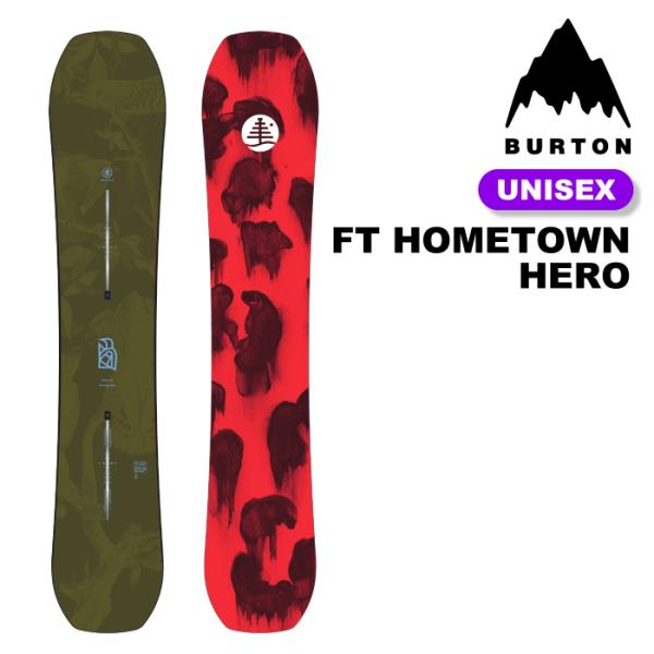 【検索ワード】日本正規品 スノーボード 板 バートン BURTON FT HOMETOWN HERO CAMBER Family Tree ホームタウン ヒーロー メンズ レディース 25-26 爆買