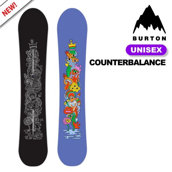 日本正規品 スノーボード 板 バートン BURTON COUNTERBALANCE Hallucinate カウンターバランス メンズ レディース 25-26 爆買