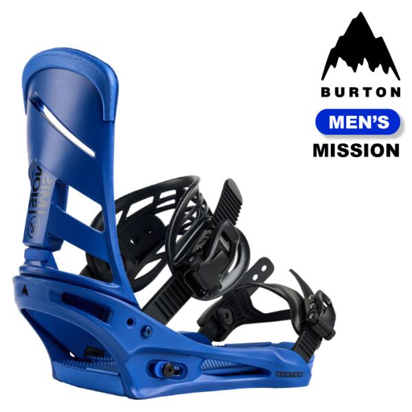 日本正規品 スノーボード ビンディング バートン BURTON MEN'S MISSION Jake Blue ミッション バインディング メンズ 25-26 爆買