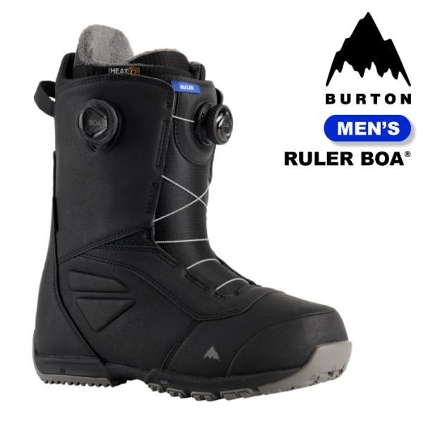 爆買 日本正規品 スノーボード ブーツ バートン BURTON MEN'S RULER BOA Black ルーラー ボア メンズ 25-26