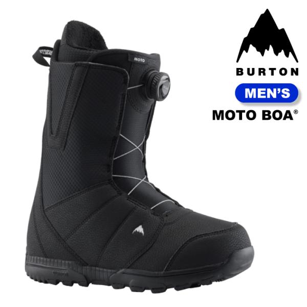 爆買 日本正規品 スノーボード ブーツ バートン BURTON MEN'S MOTO BOA Black モト ボア メンズ 25-26