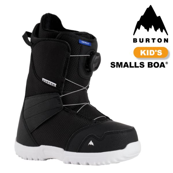 日本正規品 スノーボード ブーツ バートン BURTON KIDS' SMALLS BOA Black スモールズ ボア キッズ ユース こども 25-26 爆買