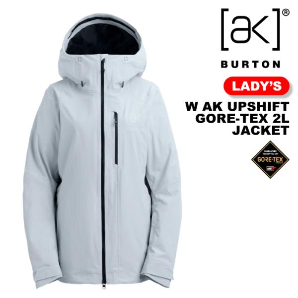 日本正規品 スノーボード ウェア ジャケット バートン BURTON WOMEN'S AK UPSHIFT GORE-TEX 2L JACKET Gray Cloud ゴアテックス レディース 25-26 爆買