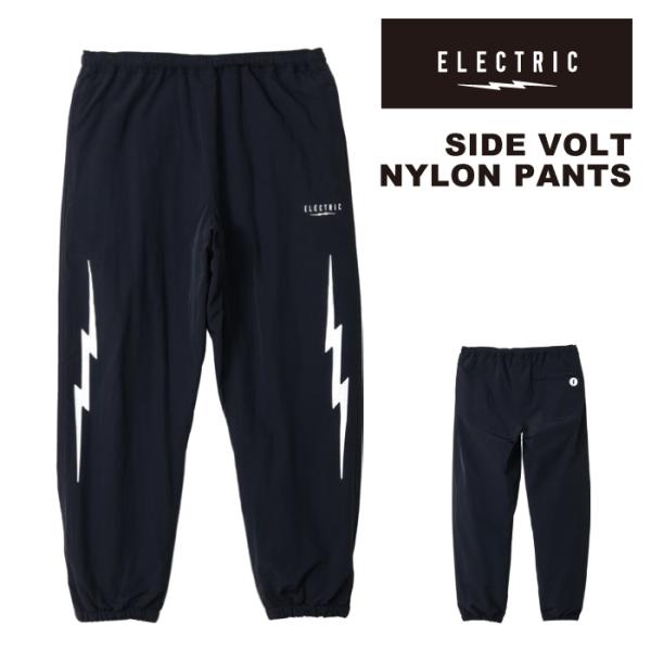 日本正規品 パンツ エレクトリック ELECTRIC SIDE VOLT NYLON PANTS Black 25FW 爆買