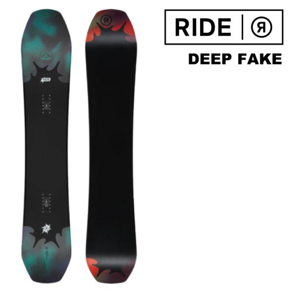 【検索ワード】日本正規品 スノーボード 板 ライド RIDE DEEP FAKE ディープ フェイク メンズ レディース 25-26 爆買