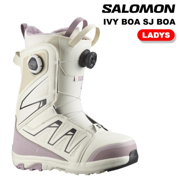 日本正規品 スノーボード ブーツ サロモン SALOMON IVY BOA SJ BOA Icicle Nirvana アイビー レディース 25-26