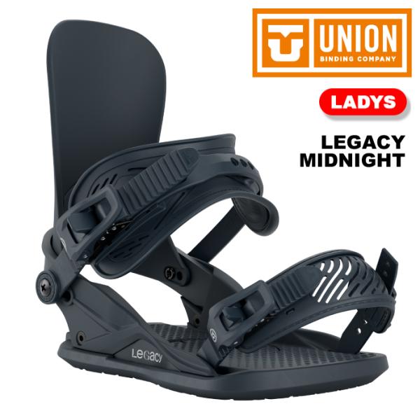 【検索ワード】日本正規品 スノーボード ビンディング ユニオン UNION LEGACY Midnight レガシー バインディング レディース 25-26 爆買
