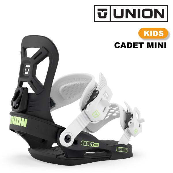 【検索ワード】日本正規品 スノーボード ビンディング ユニオン UNION CADET MINI Black キャデット ミニ バインディング キッズ こども 26-27 爆買