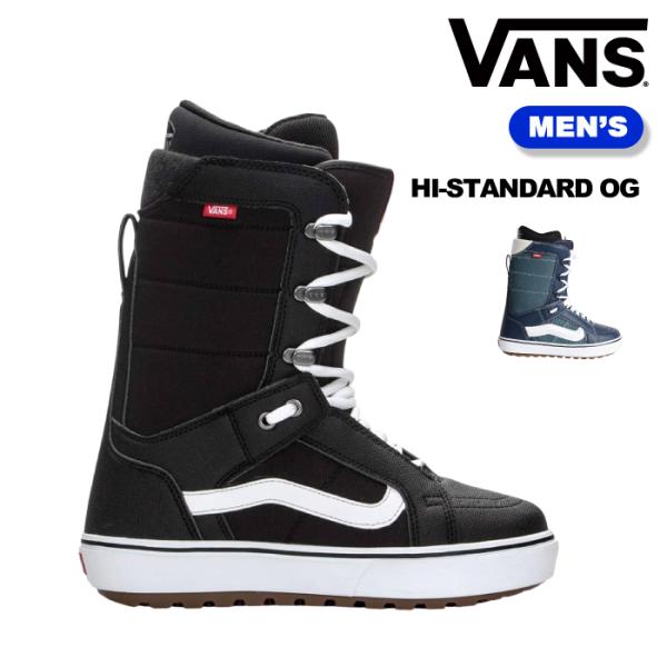 【検索ワード】日本正規品 スノーボード ブーツ ヴァンズ VANS HI-STANDARD OG Navy True White / Black White ハイスタンダード オージー メンズ 26-27