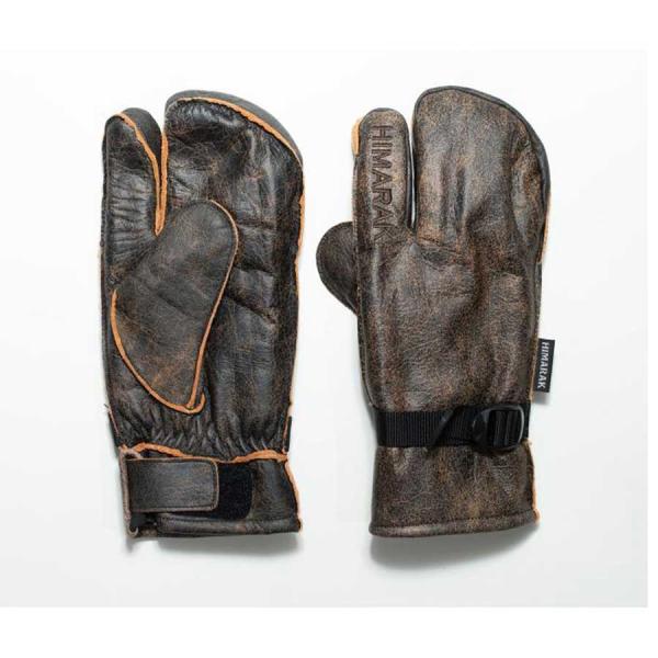 HIMARAK GLOVE(ヒマラク・グローブ)トリガーの最終形。インステッチとアウトステッチを使い分け、最高な着け心地。RUM ラム　Brown Crackモデル：：RUM カラー：：Brown Crack Fabrics: Cow  /...