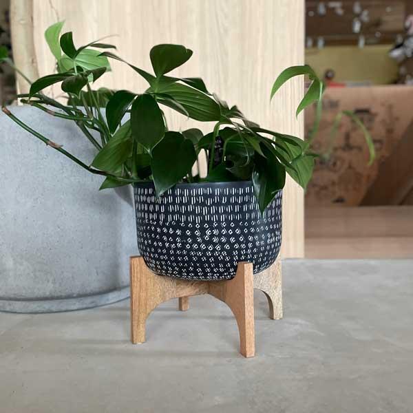 鉢カバースタンド ウッドスタンド ポットスタンド 鉢スタンド ガーデニング雑貨 上品 モダン インテリア 室内ガーデニング