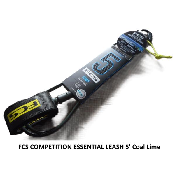 メーカー FCS発売日 2025年定価 \4620カラー Coal Limeサイズ　　5’0　長さ（約151cm）太さ(5.5mm)、商品紹介 送料無料（一部除く）のFCS COMP Leash 5ft　Coal Lime　(新品）です。F...