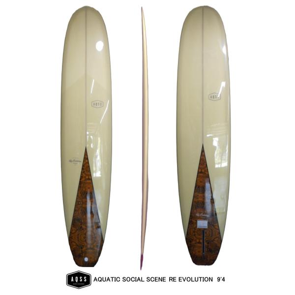 送料無料（一部除く）★AQSS SURFBOARDS RE EVOLUTION　SURFBOARD 9'4"　新品 製造メーカー AQUATIC SOCIAL SCENE SURFBOARD　(AQSS)　AUSTRALIA サイズ 9'4...