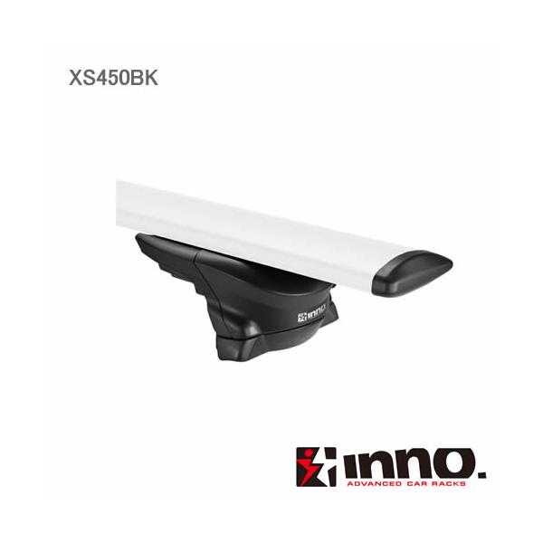 カーメイト INNO XS450BK エアロベースステー フラッシュレール用 スルータイプ