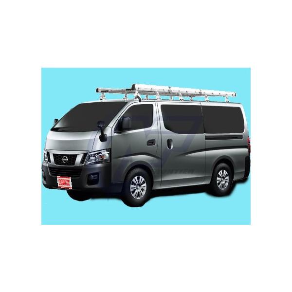 横山製作所 ROCKY ロッキー ルーフキャリア 重量物 アルミ＋アルマイト 車種専用タイプ * 日産 NV350キャラバン 標準ルーフ E26系 平成24年6月〜 【SA-34】