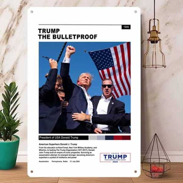 #ドナルド・トランプ#DonaldTrump#Donald_Trump#アメリカ#アメリカ合衆国第45代大統領#大統領#POTUS#メイク・アメリカ・グレイト・アゲイン#MAGA#選挙#キャップ#帽子#襲撃#防弾#ヒーロー#星条旗#プリント...