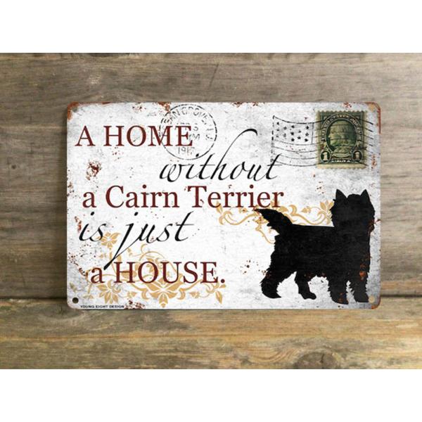 #ケアーン・テリア #CairnTerrier#ブリキ看板 #メタルサイン #犬の看板 #犬グッズ #愛犬家 #ドッグオーナー #インテリア #レトロ #アンティーク風 #ウォールデコ #メッセージプレート #おしゃれ #プレゼント #ギフ...