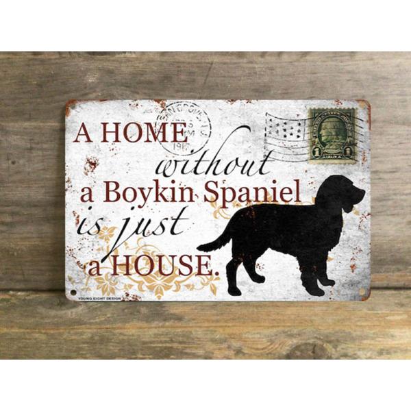 #ボイキン・スパニエル  #BoykinSpaniel#ブリキ看板 #メタルサイン #犬の看板 #犬グッズ #愛犬家 #ドッグオーナー #インテリア #レトロ #アンティーク風 #ウォールデコ #メッセージプレート #おしゃれ #プレゼント...