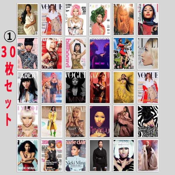 #NickiMinaj #ニッキーミナージュ #Barbz #海外セレブ #ヒップホップ #Y2K #海外ギャル #ピンクインテリア#ポップアート #洋楽 #壁デコ#ストリートファッション#ファッション#30枚セット#雑誌表紙#ストリート#...