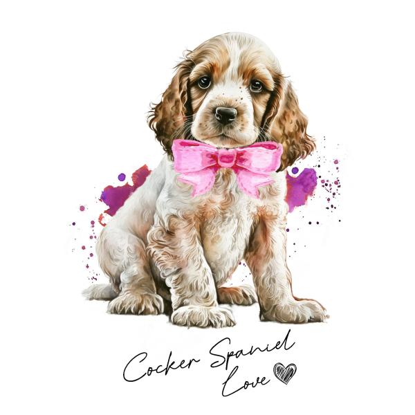 #Cocker_Spaniel#CockerSpaniel#コッカー・スパニエル#はがき#postcard#アート#アートカード#ポストカード#ポスター#Poster#海外#インテリア#絵#水彩#イラスト#犬#ドッグ#愛犬#ペット#水彩画#...
