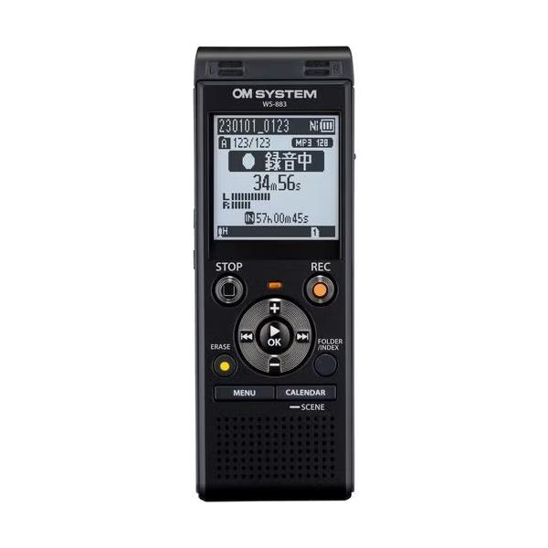 オリンパス ICレコーダー WS-883 OMデジタルソリューションズ WS-883 BLK ブラック WS883 BLK